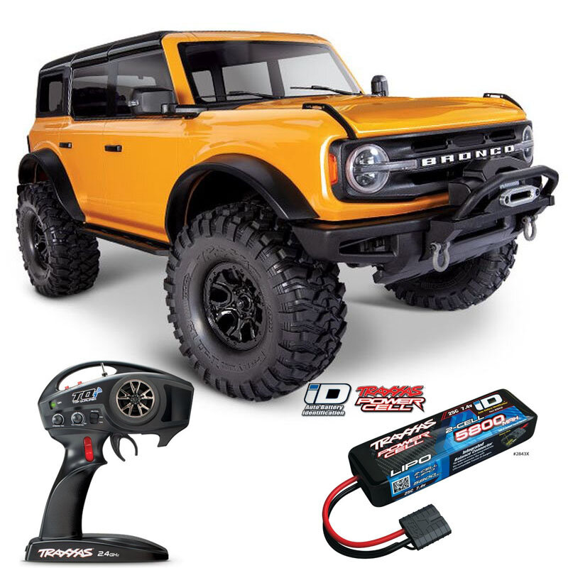 Traxxas TRX-4 2021 Ford Bronco incl. Lipo 1:10 4WD RTR Crawler TQi 2 ...