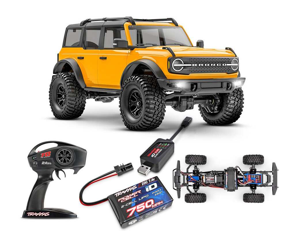 TRAXXAS TRX-4M Bronco 1/18 4x4 RTR TRX97074-1ORNG, 179,95